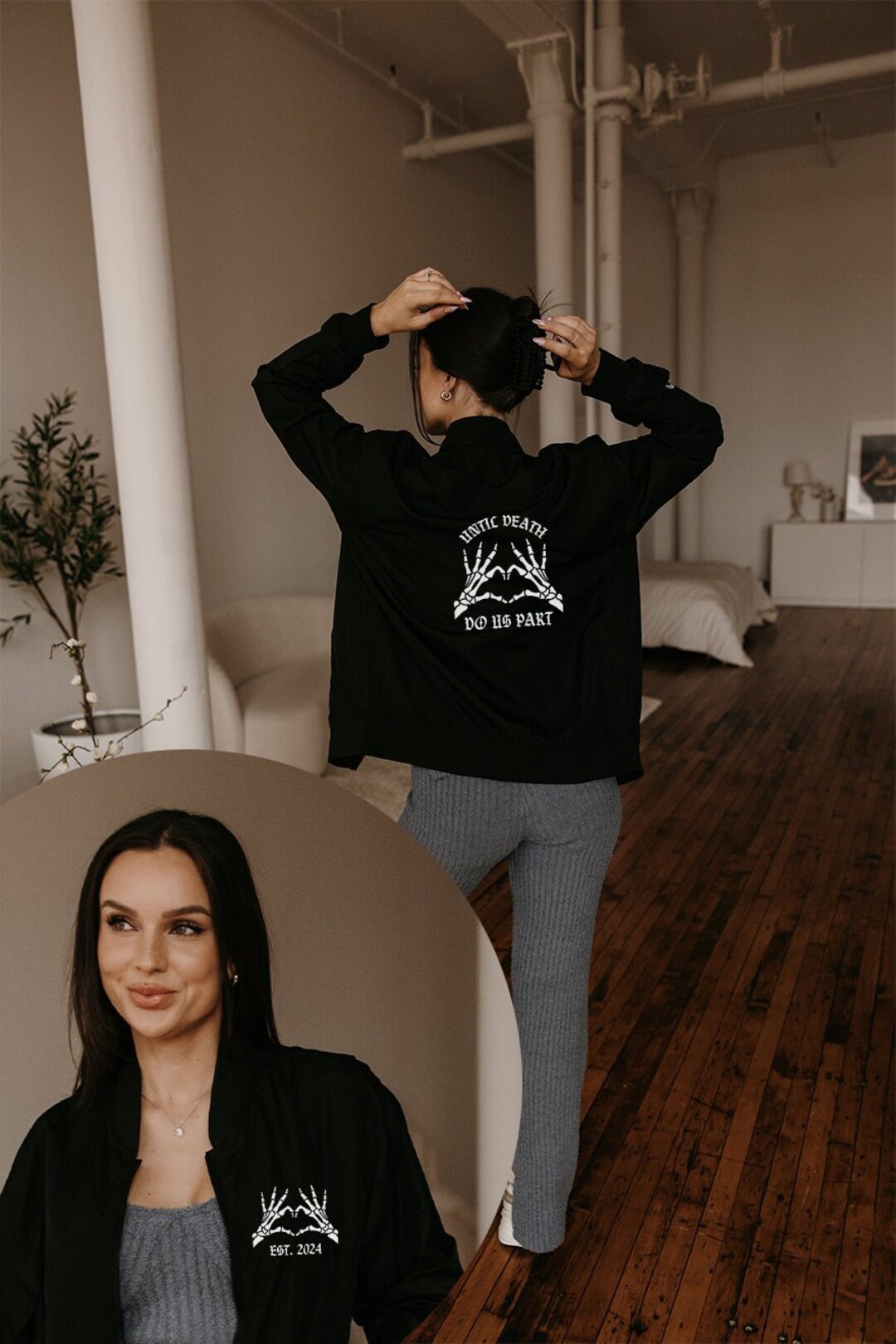 Til Death Do Us Part Jacket, Wedding Bomber Jacket, Just Married ...