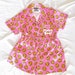 Smiley Face Pajamas, Pink Wedding Pajamas, Smiley Face Pajamas ...