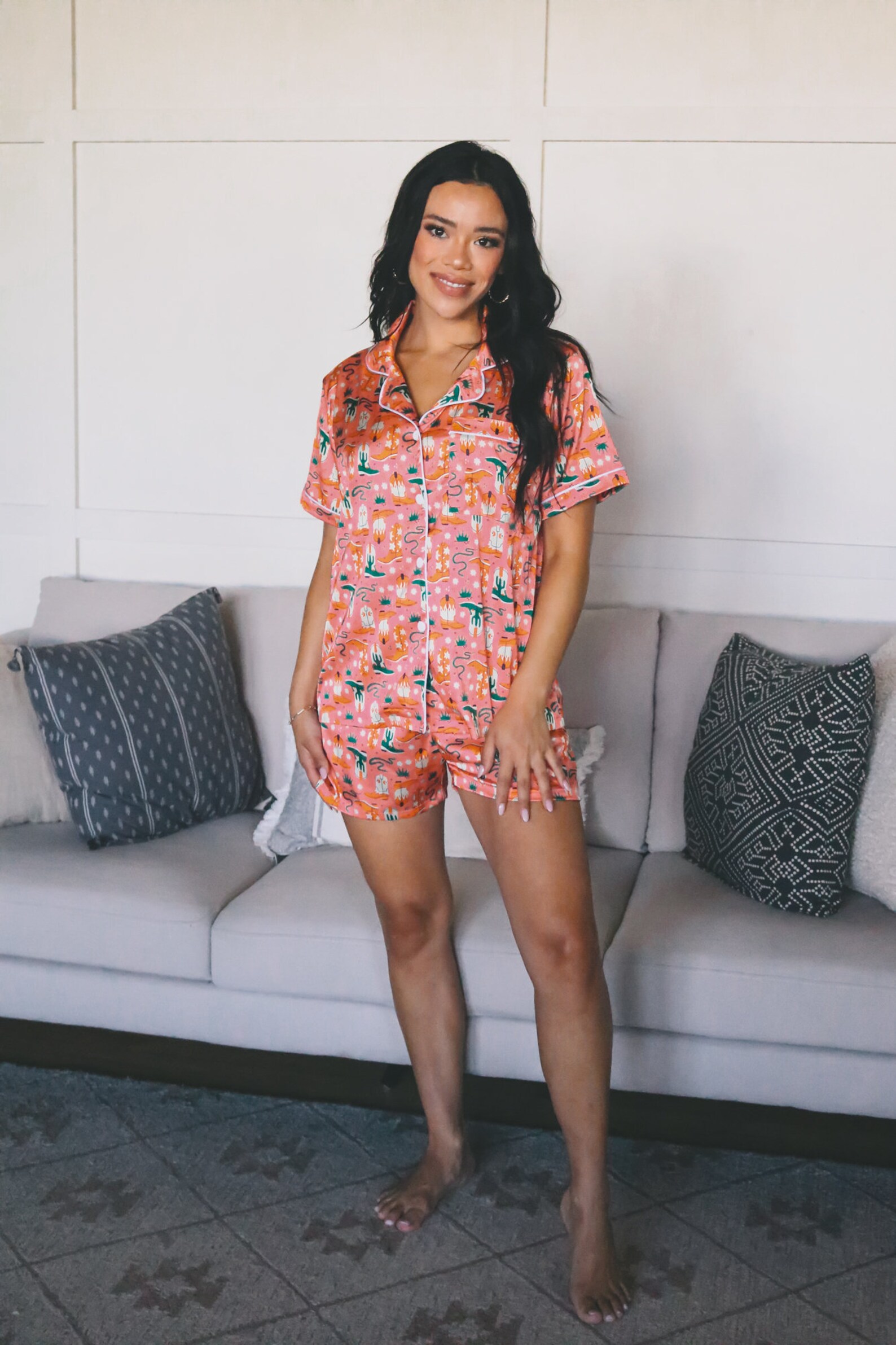 Cowboy Boots Pajamas Rustic Wedding Wedding Pajama Sets - Etsy