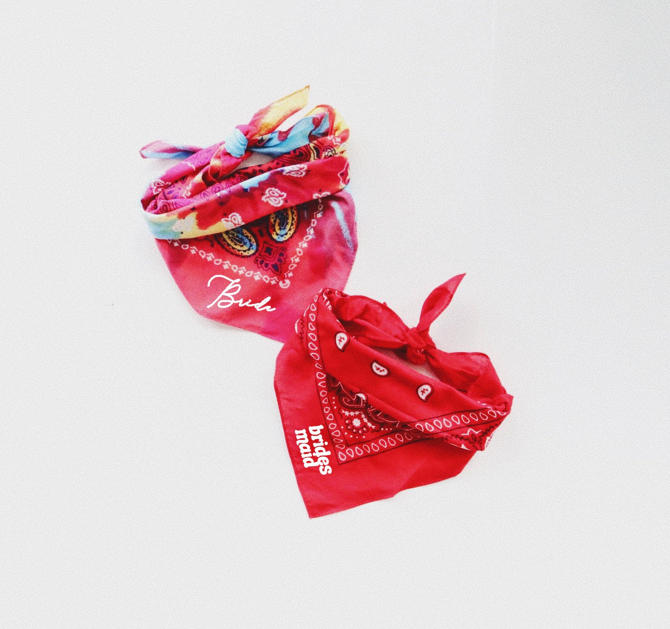 Custom Bandana Red Bandana Personalized Bandana Bandana | Etsy