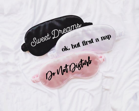Sleep Mask Custom Sleeping Mask Personalized Sleep Mask - Etsy