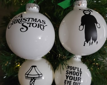 Christmas Story Ornament Set - Etsy