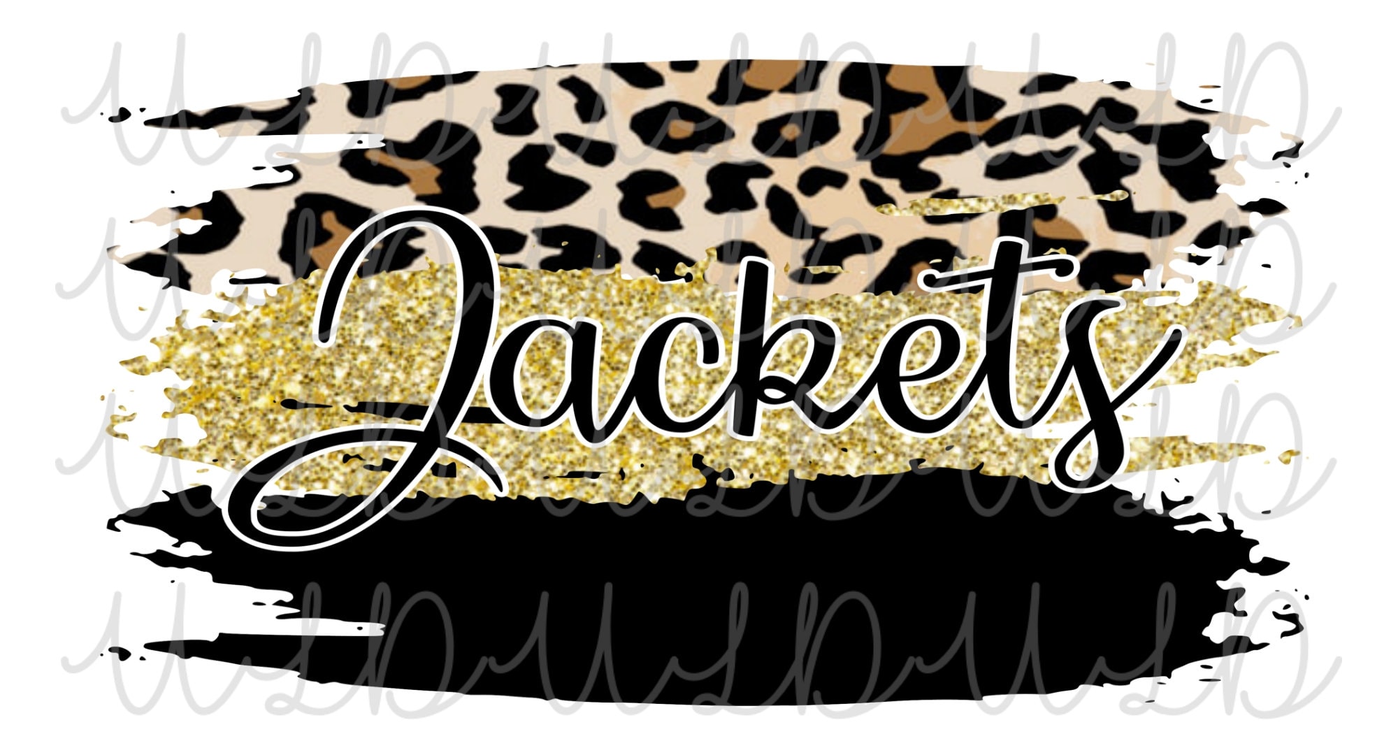 Jackets Gold/black PNG Digital Design for Screens or Sublimation *instant Download*, Football ...