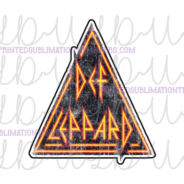 Def Leppard Png - Etsy