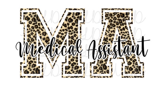 Medical Assistant PNG Digital Design for Screens or | Etsy