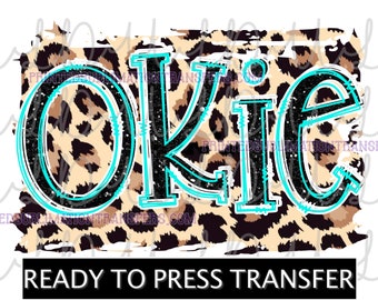 Okie Radar Leopard Sublimation Design READY to PRESS Print | Etsy