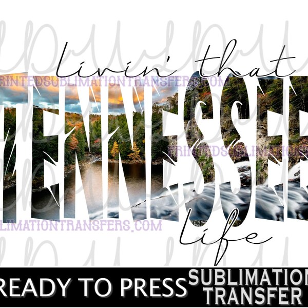Sublimation Transfers Ready to Press Tennessee - Etsy