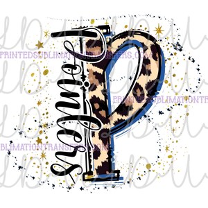 Pointers Leopard Navy Sublimation Design *READY to PRESS* Print ...