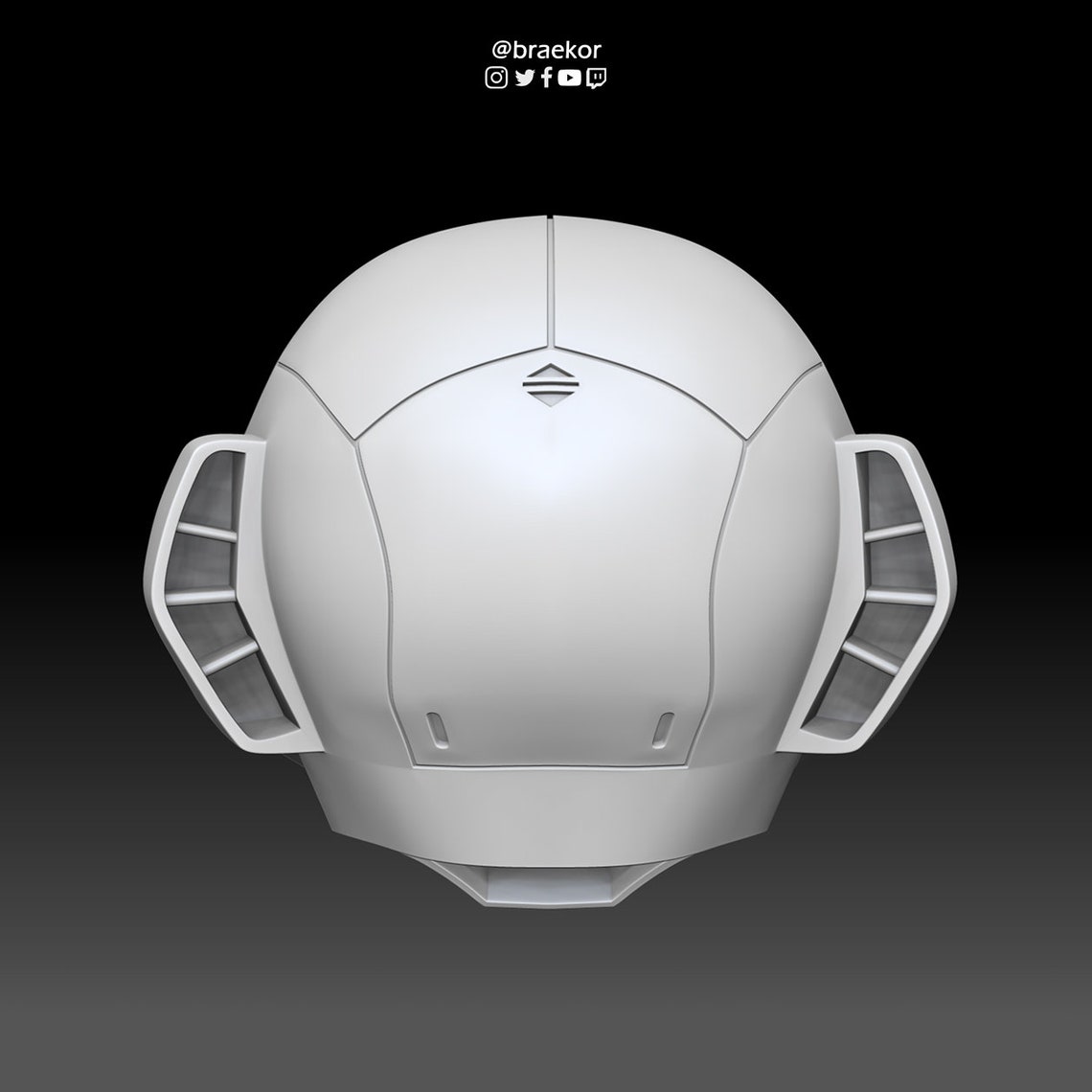 Metroid Dread - Samus Helmet 3D Model - STL Files - Etsy