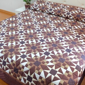 CUSTOM Country Rangeley Maine Star Quilt Block, Hand Made Quilt Gift ...