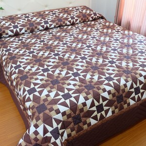 CUSTOM Country Rangeley Maine Star Quilt Block, Hand Made Quilt Gift ...