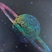 Colorful Planet Scratchboard Illustration - Etsy