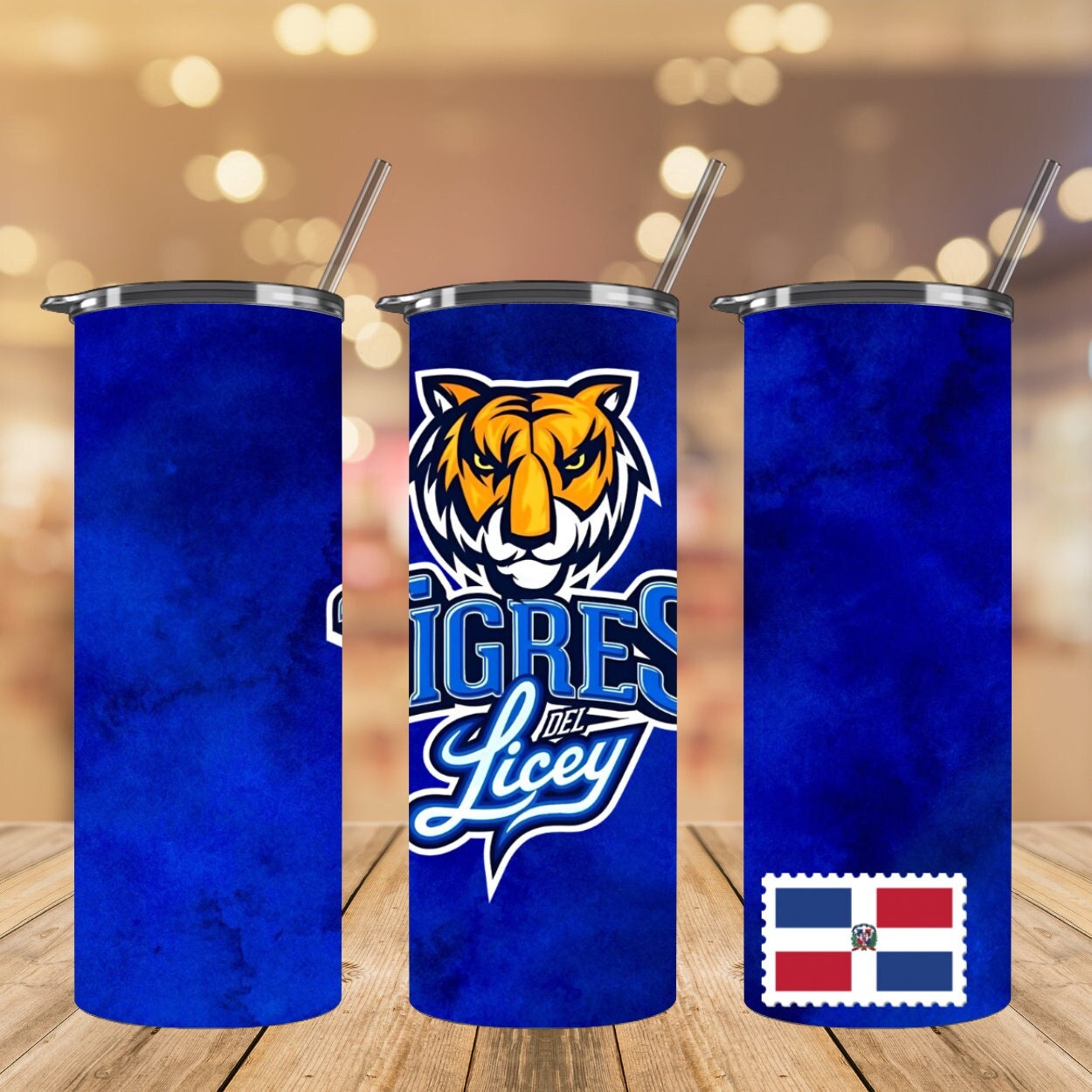Licey Png Tigres Del Licey 20oz Tumbler Wrap Digital Image - Etsy
