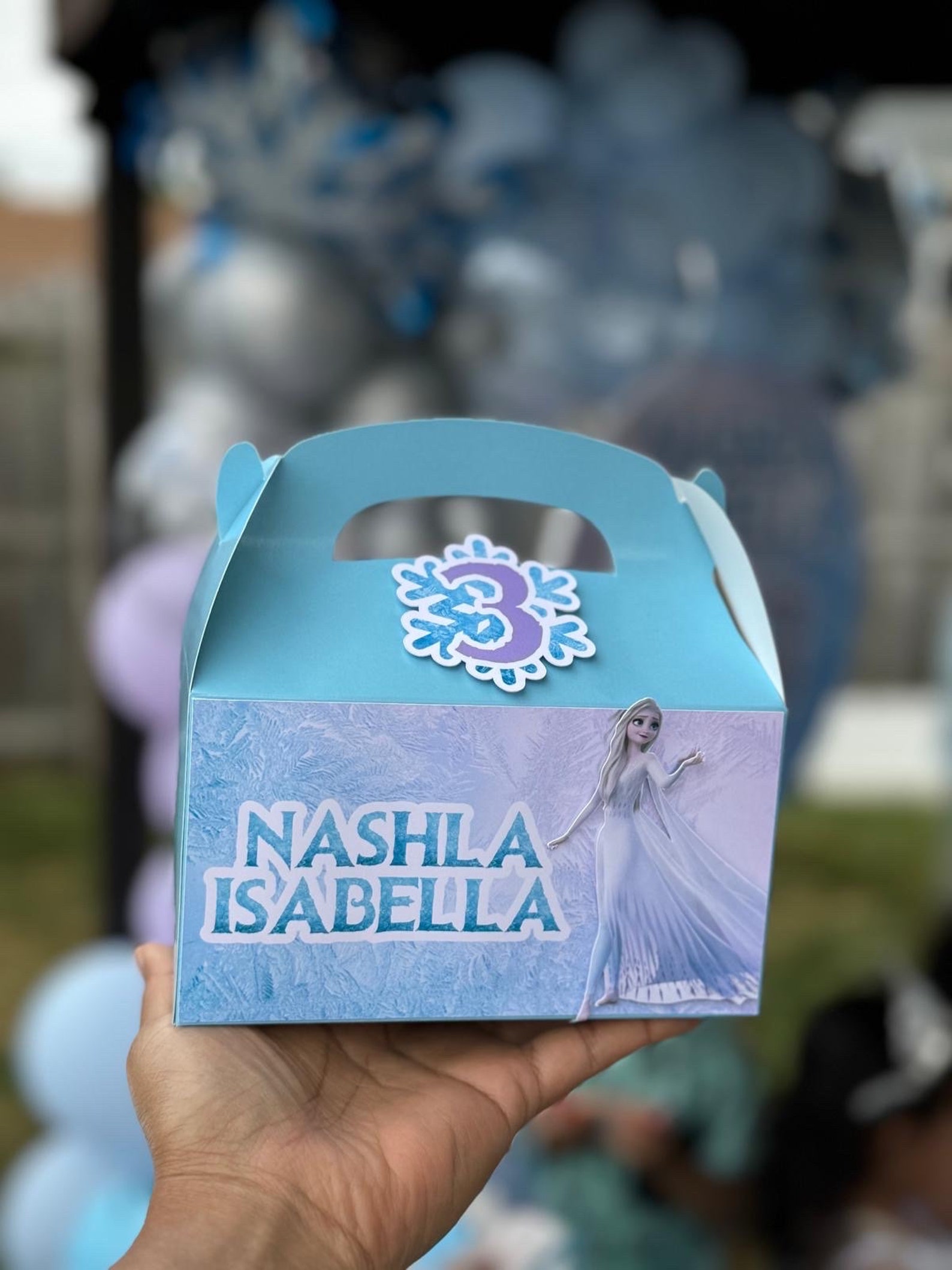 Elsa From Frozen 2 Favor Box Favor Box for Birthday Party - Etsy