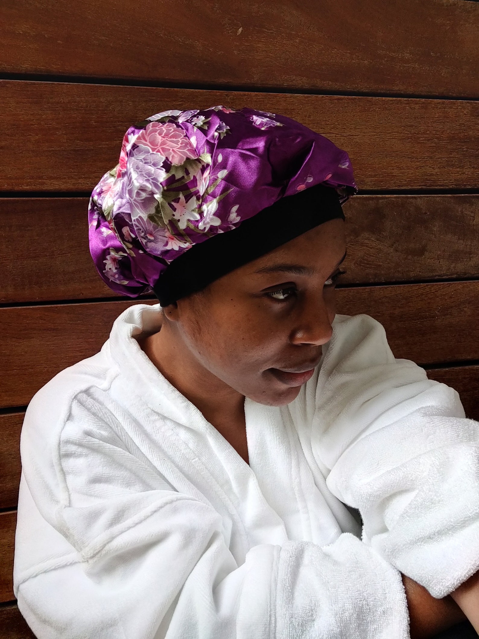 Silky Floral Durags With Long Tail Scarf for Women and Men - Etsy