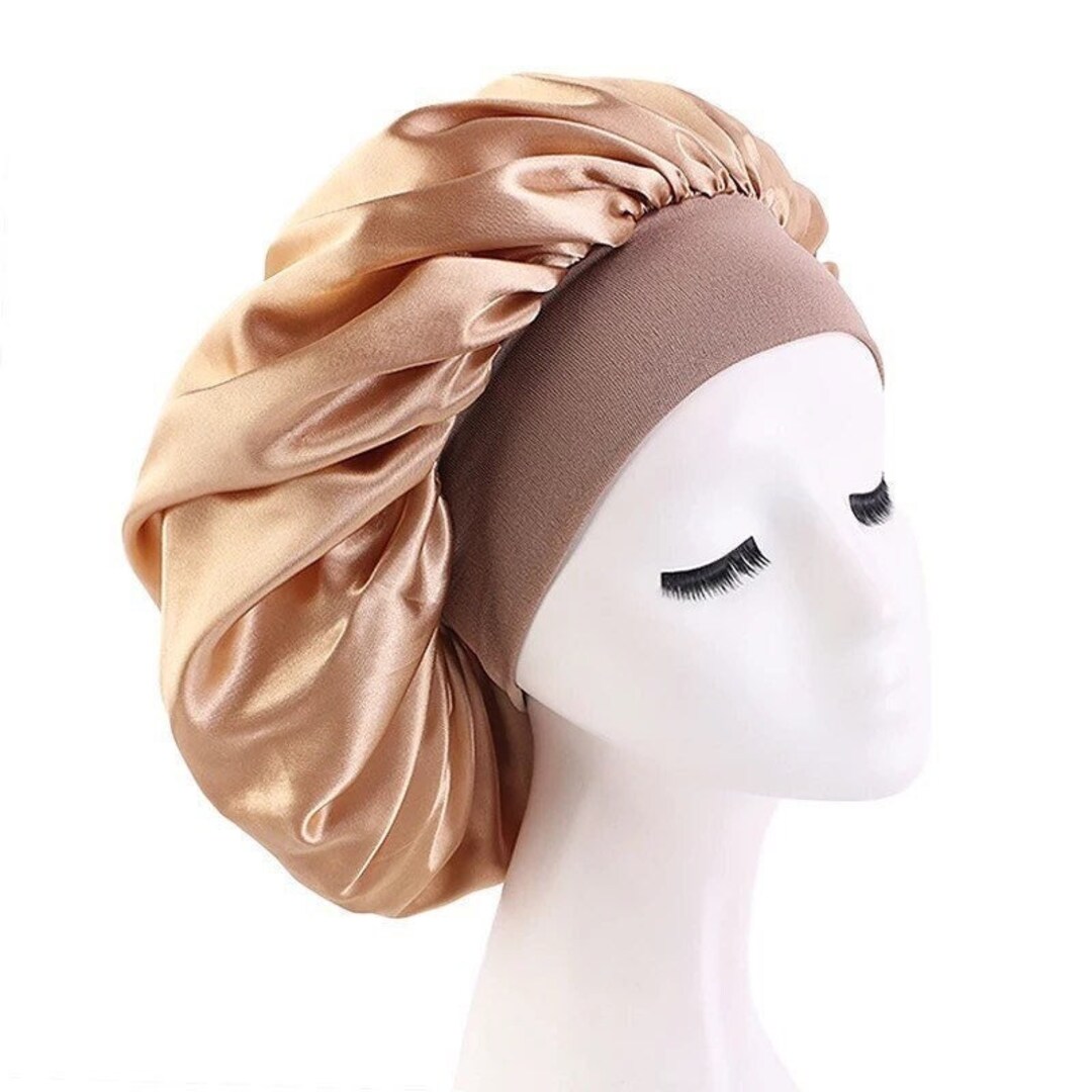 Bonnets Women Satin Bonnet for Sleeping Skin Care Routine Bubble Bath ...