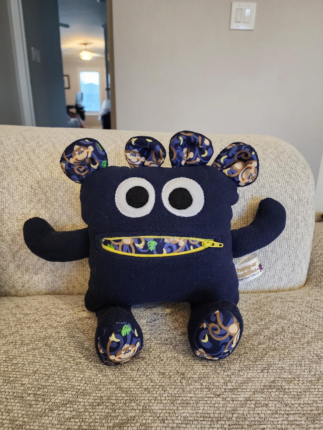 Chomper Buddy Worry Monster Worry Eater Autism Coping Grief Trauma Play ...