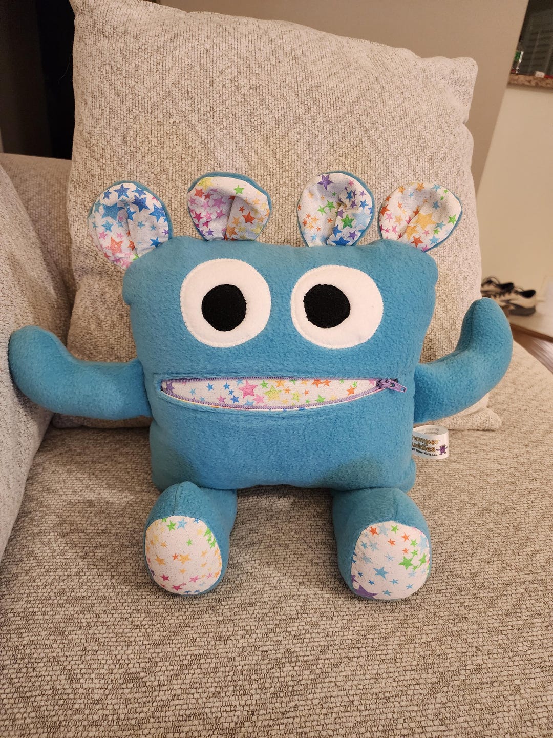 Chomper Buddy Worry Monster Worry Eater Autism Coping Grief Trauma Play ...