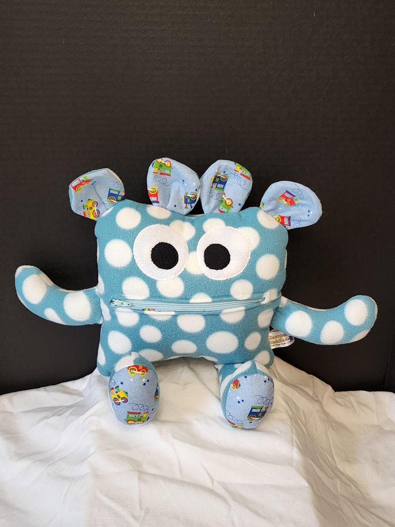 Chomper Buddy Worry Monster Trains Autism Coping Grief Trauma Play ...