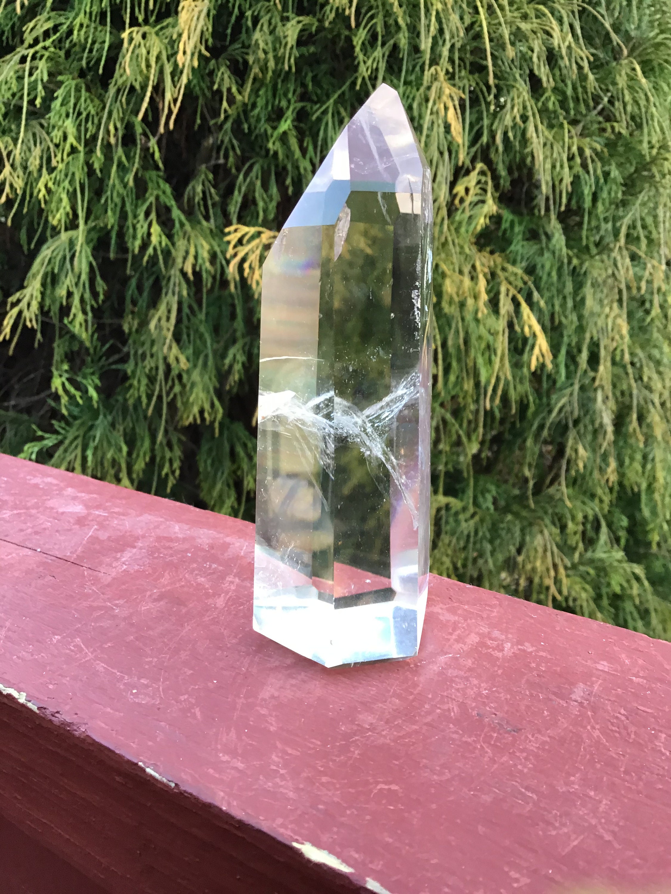 Quartz Crystal Generator Large 10 oz. Tower 4 Tall | Etsy