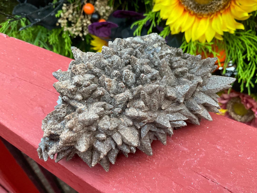Cave Calcite Crystal Cluster ~ Large 15 Oz ~ 4" Long ~ Natural Two ...