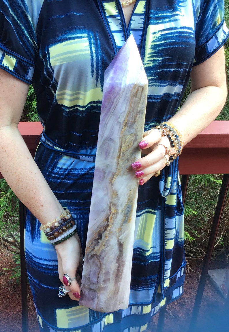 Fluorite Crystal Large 19 Lb. 13 Oz. Generator 18 Tall - Etsy