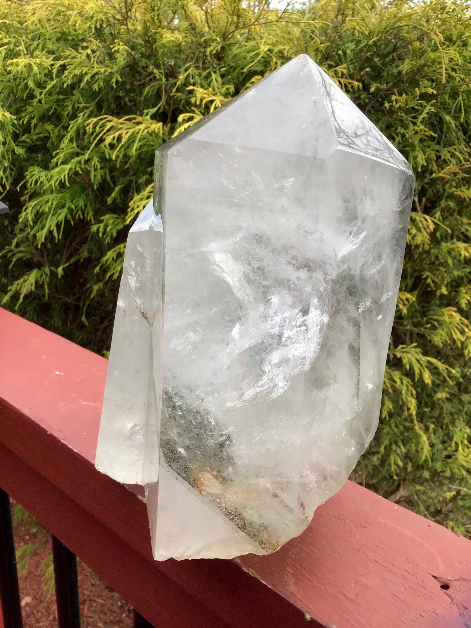 Quartz Crystal Generator Large 12 Lb. 14 Oz. Twin Flame Tower | Etsy