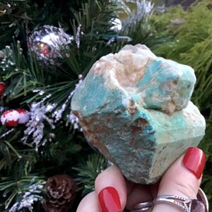 Amazonite Gemstone Crystal 12 Oz. Cluster 3 Long Mined in Ethiopia ...