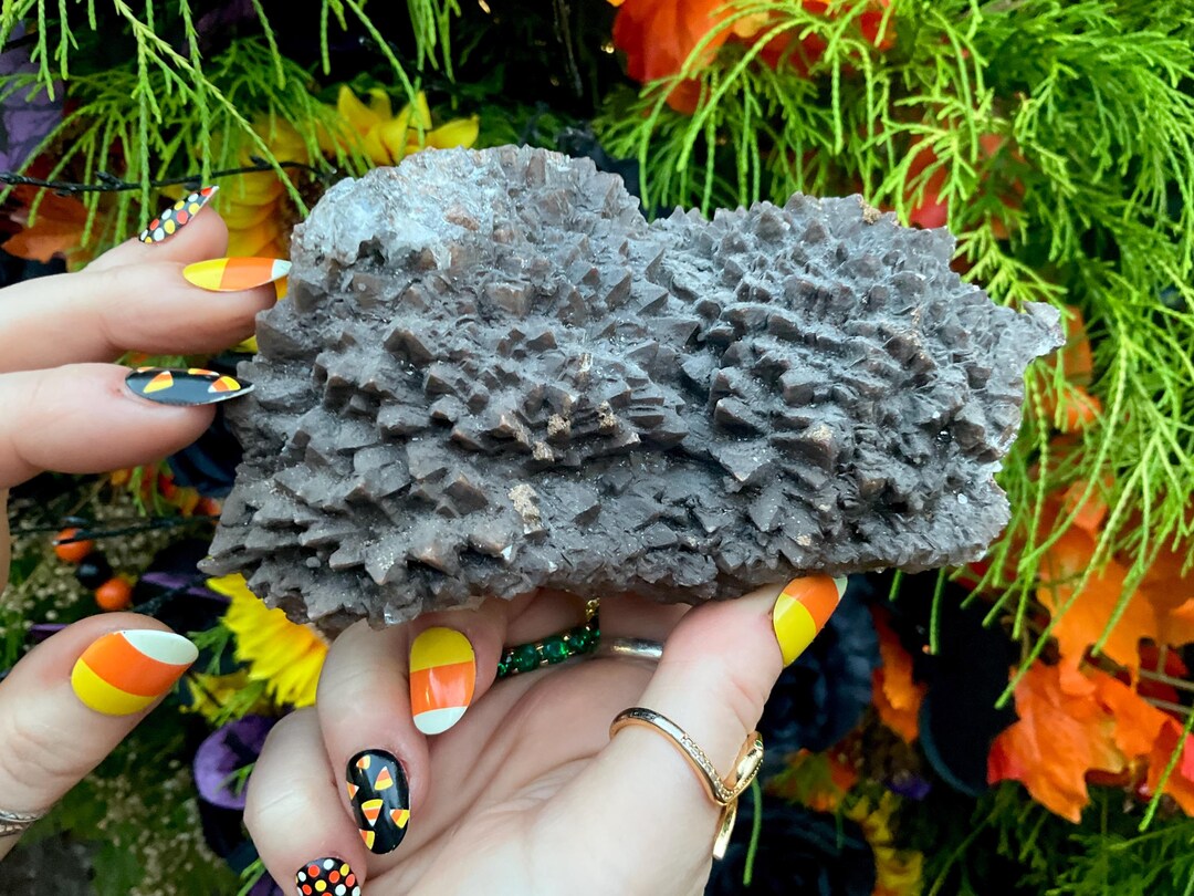 Cave Calcite Crystal Cluster ~ Large 1 Lb. 5" Long ~ Natural Two-sided ...