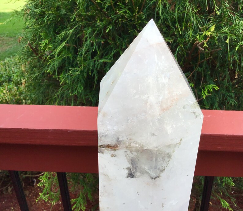 Clear Quartz Crystal Generator Large 26 Lb. 10 Oz. Tower - Etsy