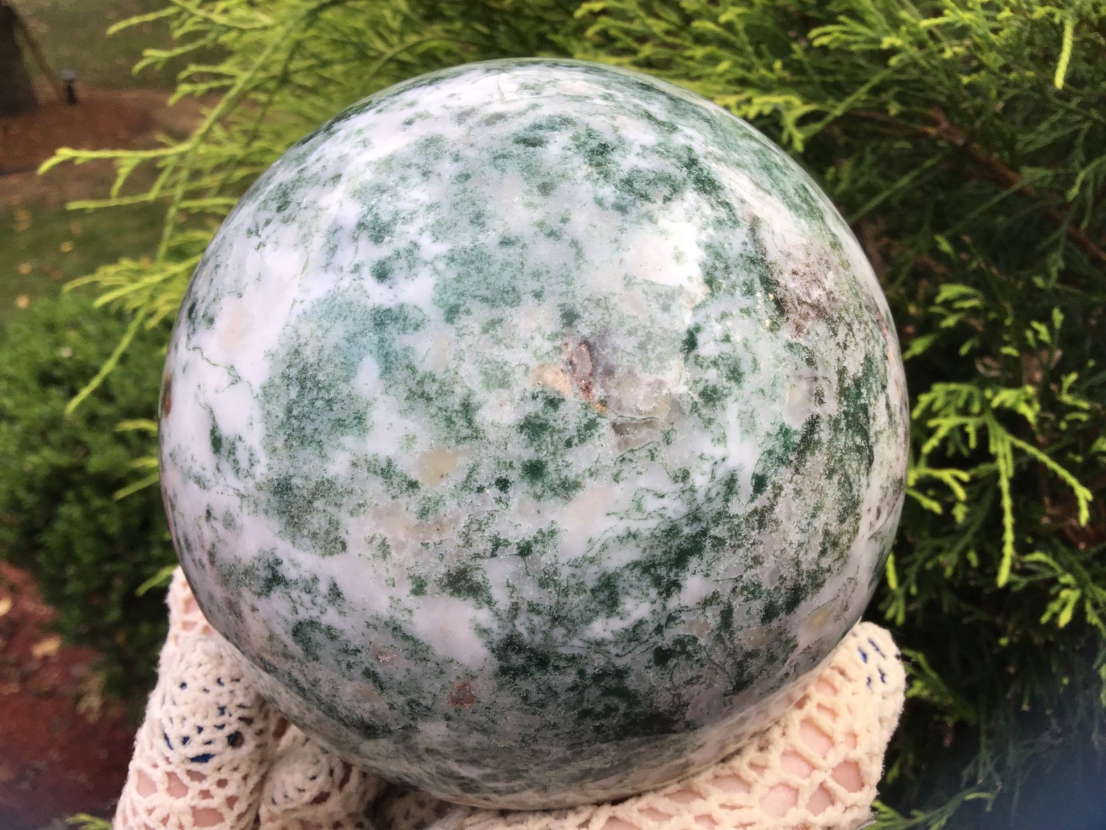 Jasper Crystal Ball Large 3 Lb. 15 Oz. Polished Sphere - Etsy