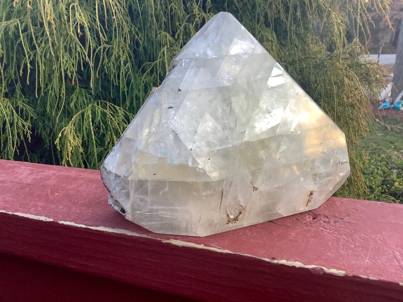 Calcite Crystal Optical Clear 3 Lb. 7 Oz. in Matrix | Etsy