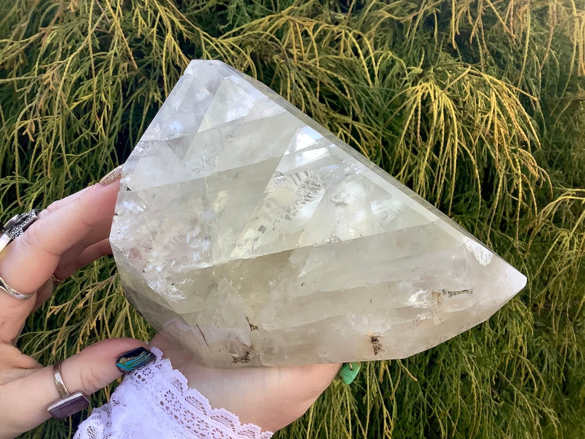Calcite Crystal Optical Clear 3 Lb. 7 Oz. in Matrix - Etsy