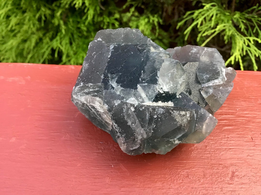 Fluorite Crystal Ice Blue Quartz Large 7 Oz. Cluster 3 - Etsy