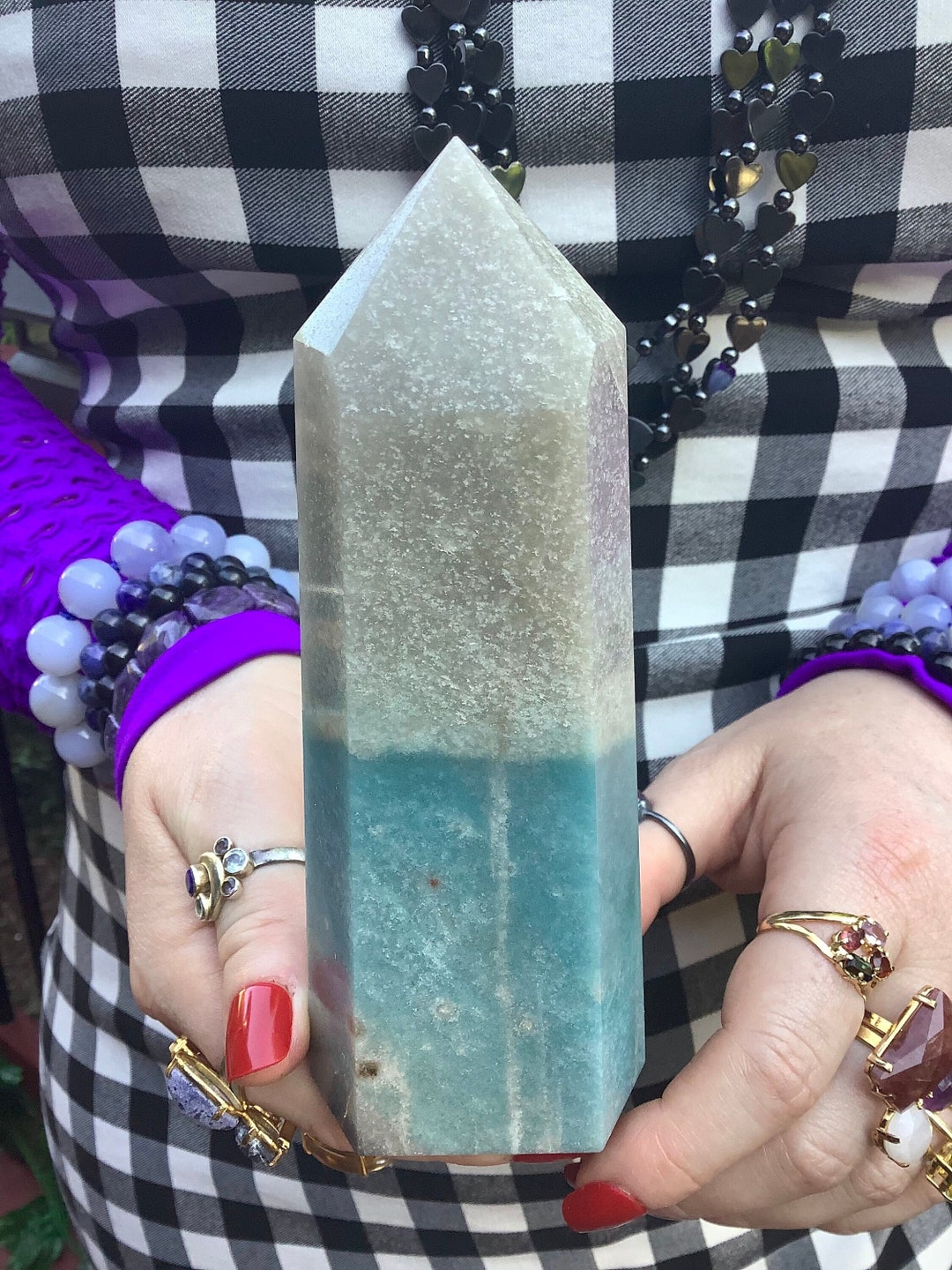 Trolleite Scorzalite Lazulite Quartz Crystal Generator Large 1 Lb ...