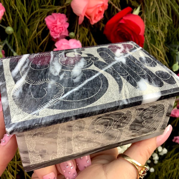 Marble Box - Etsy