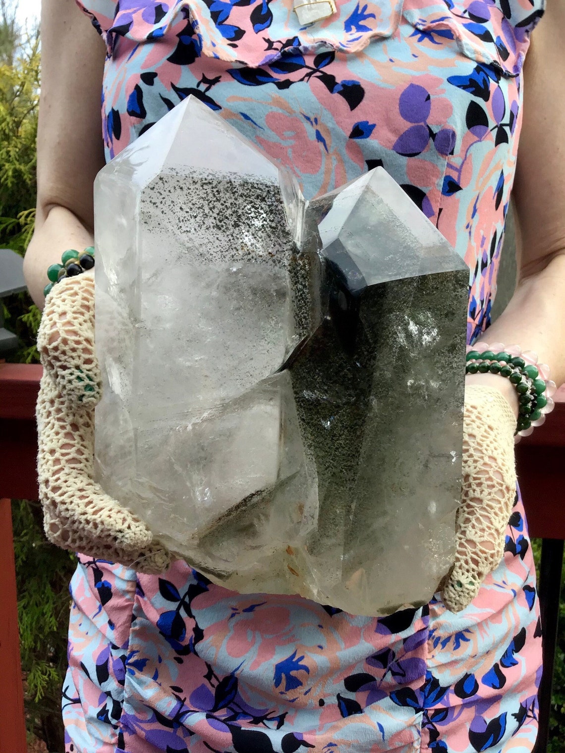 Quartz Crystal Generator Large 12 Lb. 14 Oz. Twin Flame Tower - Etsy