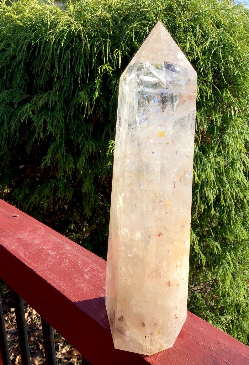 Quartz Crystal Generator Large 7 Lb. 4 Oz. Tower 12 - Etsy