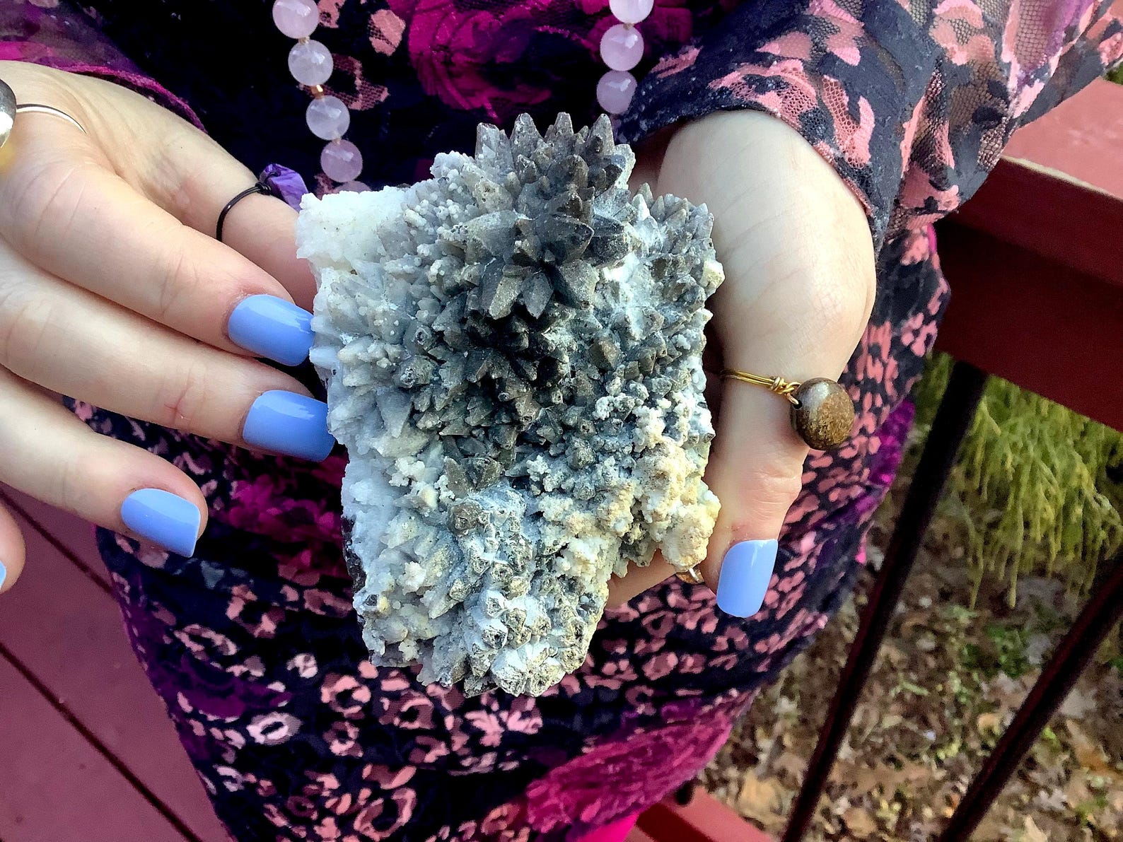 Cave Calcite Crystal Cluster ~ Large 15 Oz. ~ 4" Long ~ Natural Display ...