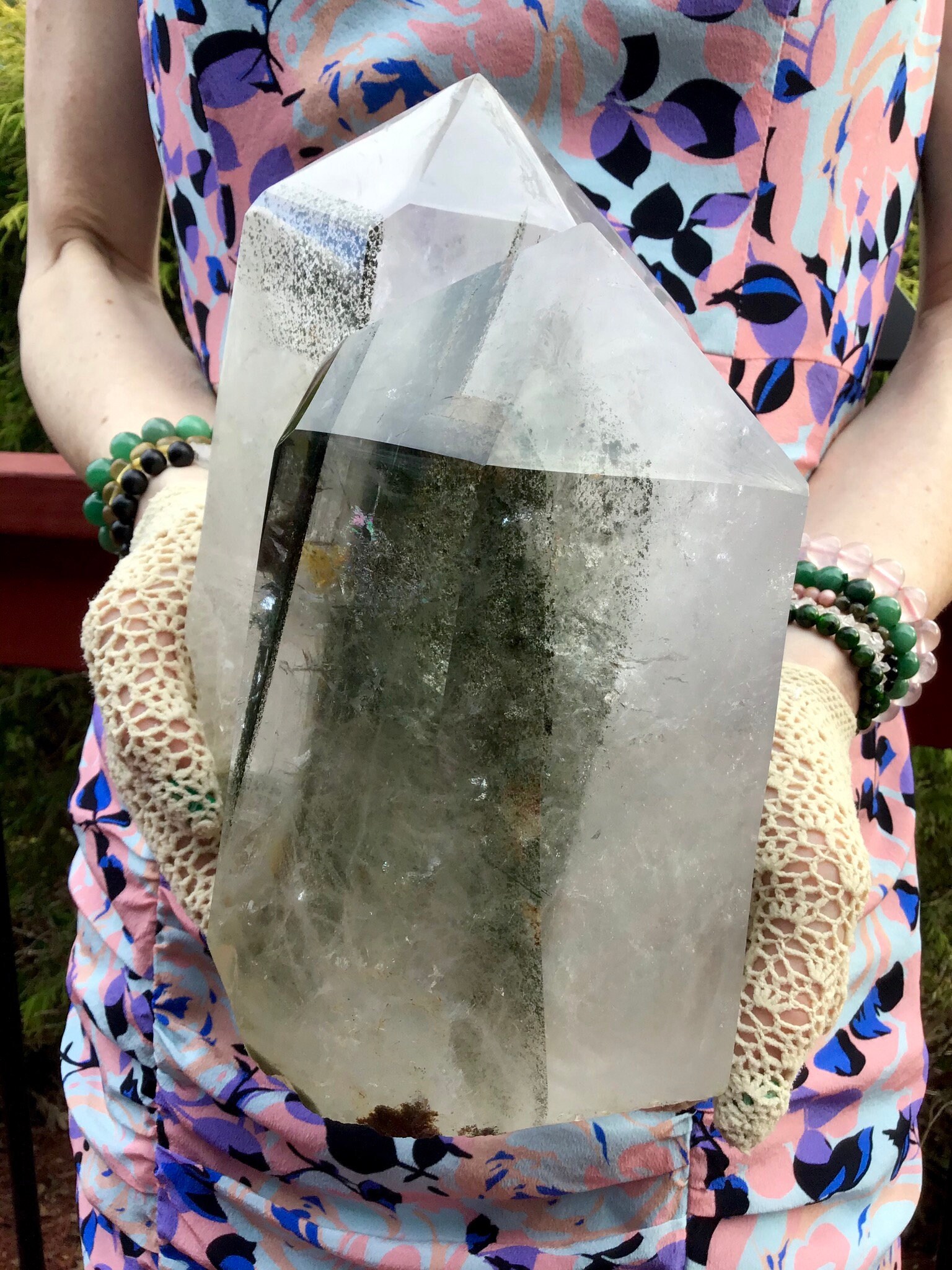 Quartz Crystal Generator Large 12 lb. 14 oz. Twin Flame Tower | Etsy