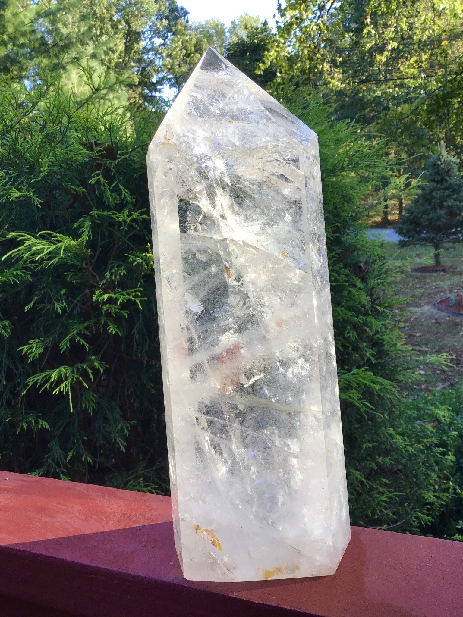 Clear Quartz Crystal Large 8 lb. 6 oz. Generator 11 | Etsy
