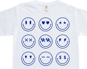 Kentucky Smiley Face - Etsy