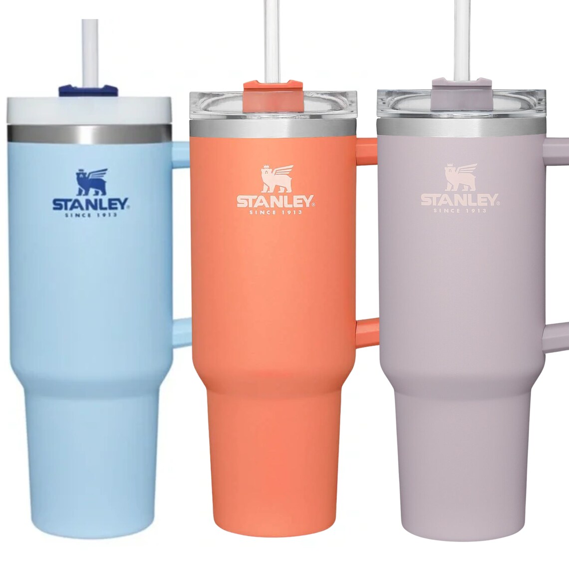 Trendy Custom Stanley 40 Oz Quencher Tumbler Insulated Cup - Etsy