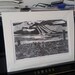On Kilvey Hill, Original Print Wood Engraving Signed and Hand Printed ...