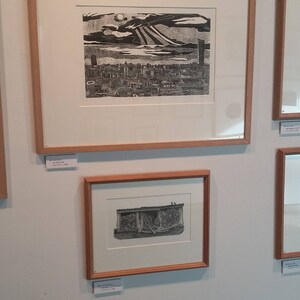 On Kilvey Hill, Original Print Wood Engraving Signed and Hand Printed ...