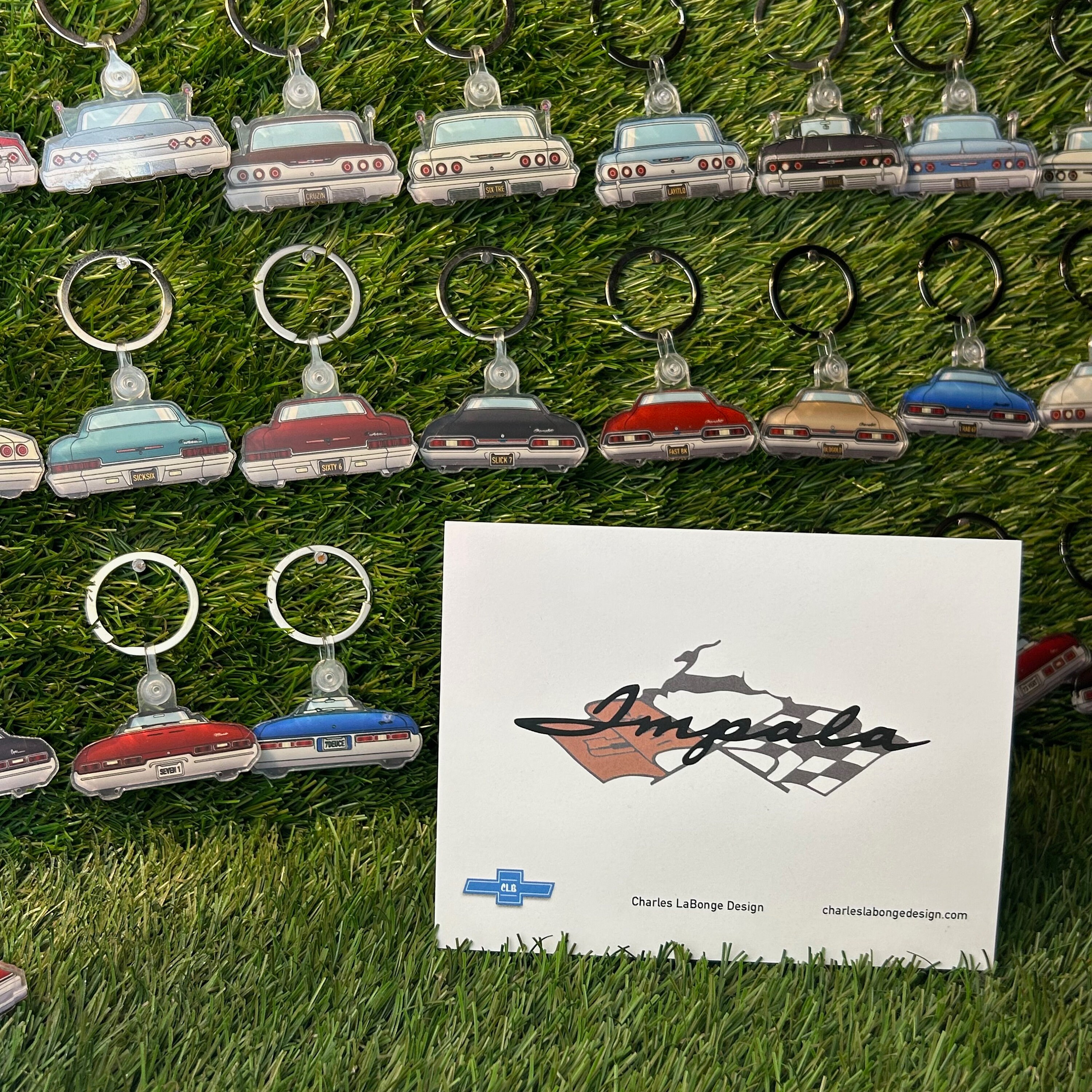 1963 Chevy Impala Acrylic Keychain - Etsy