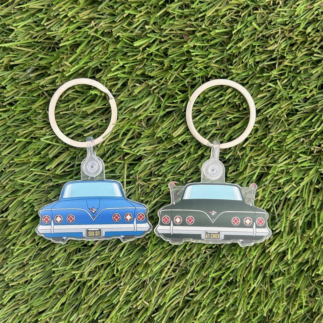 1961 Chevy Impala Acrylic Keychain - Etsy
