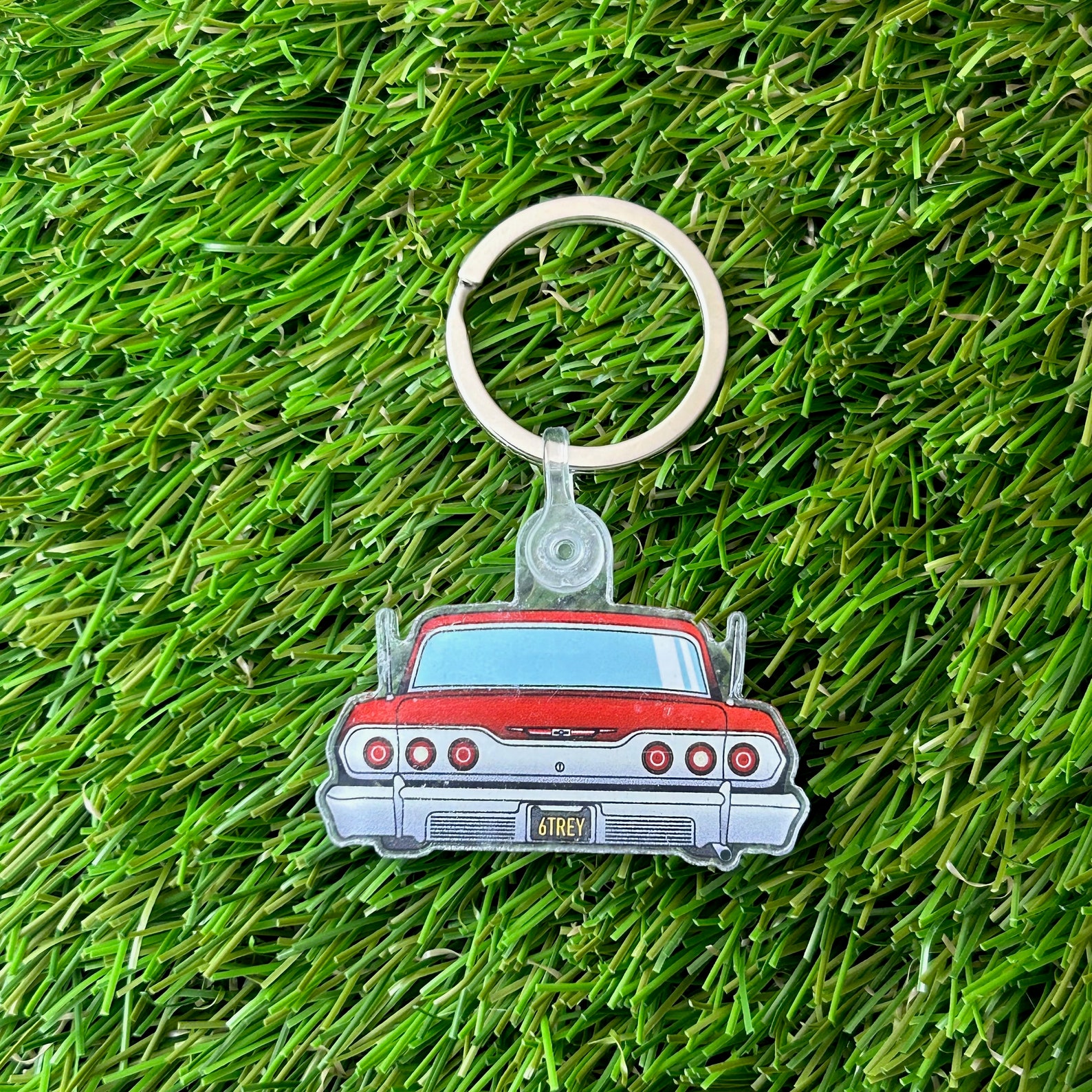 1963 Chevy Impala Acrylic Keychain - Etsy
