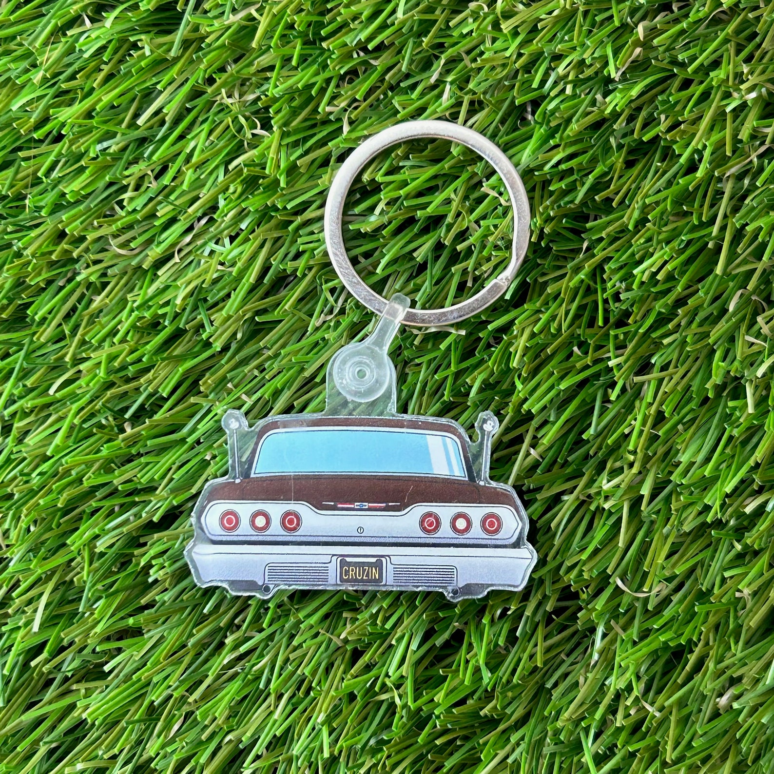1963 Chevy Impala Acrylic Keychain - Etsy