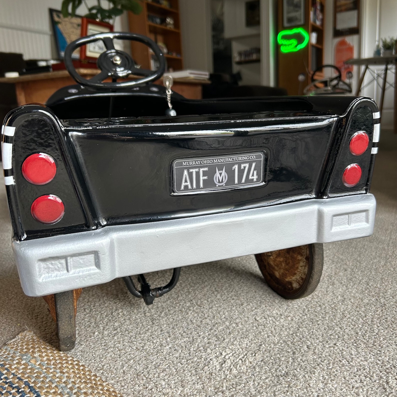 Murray Pedal Car Custom Decal Set - License Plate + Dashboard Gauge ...